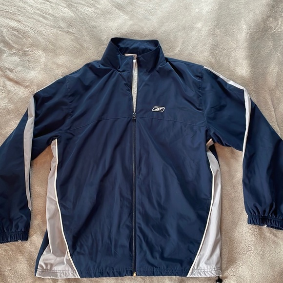 Reebok | Jackets & Coats | Mens Large Reebok Zipup Windbreaker | Poshmark